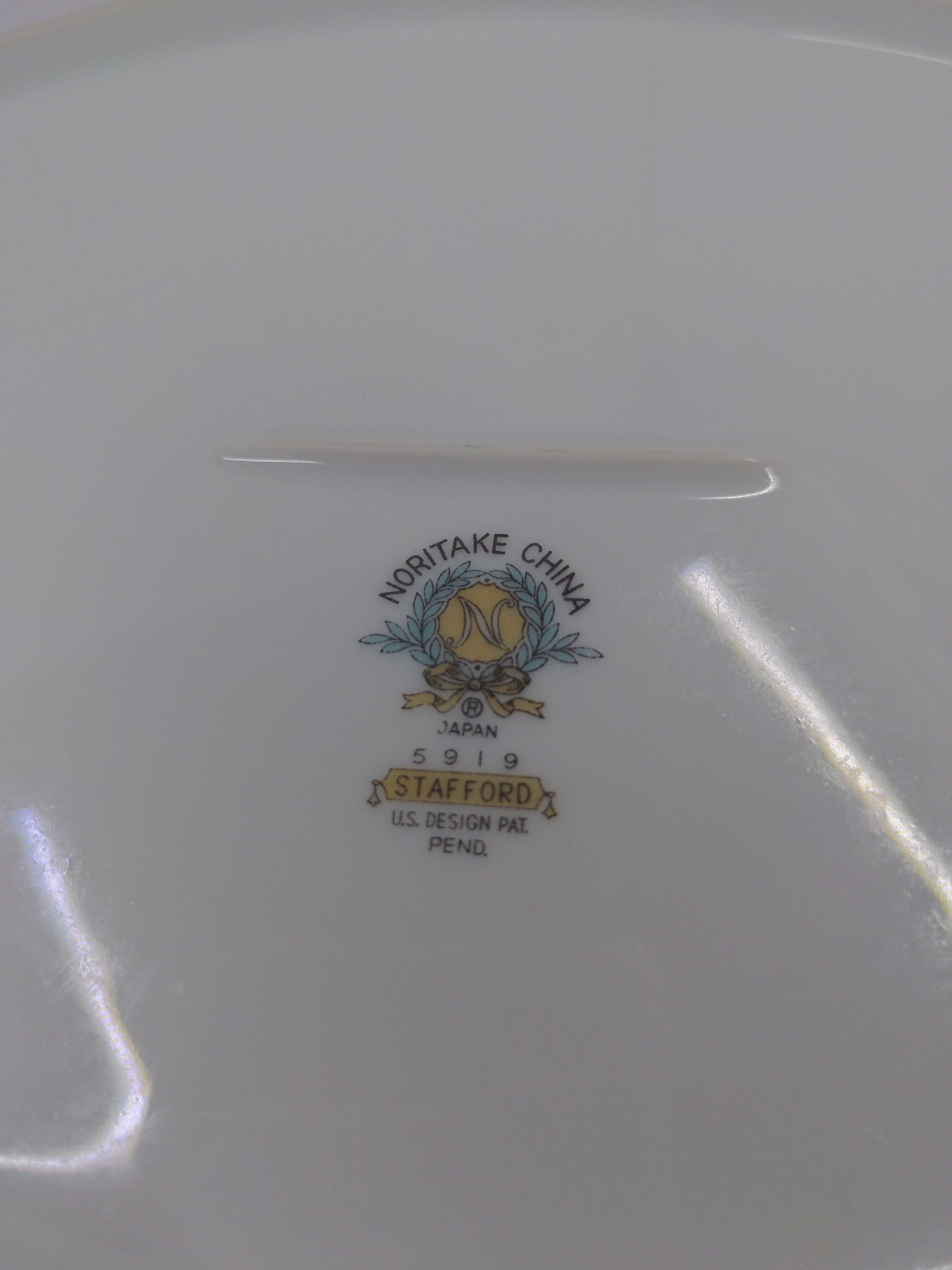 Vintage Noritake Stafford 12 Inch Serving Plate - Etsy