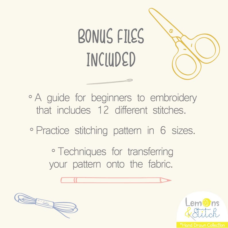 Ensemble de Noël, lauriers des fêtes, motif de broderie à la main ...