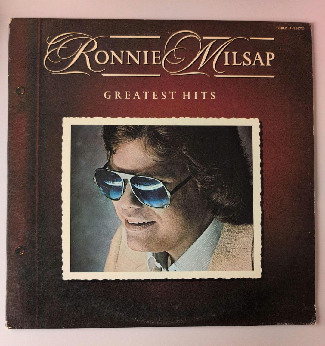 Ronnie Milsap, Greatest Hits, Country Record, Vintage 1980 Pressing Lp ...