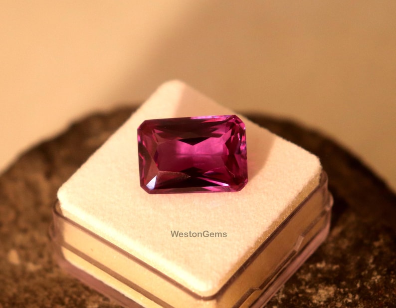 Natural Alexandrite Multi Color Loose CGI Certified Emerald Cut Faceted ...