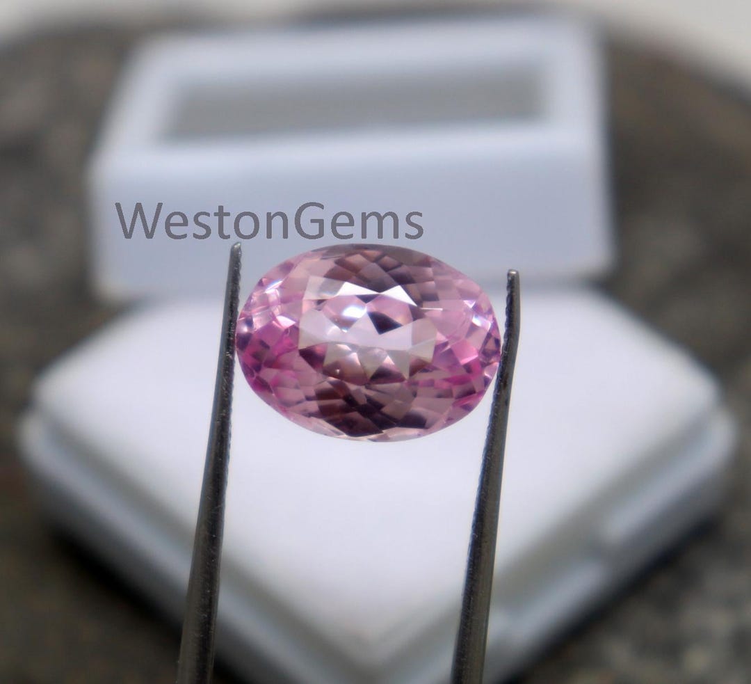 Certified Pink Spinel 7CT Natural Excellent Oval Cut Loose Stone ...