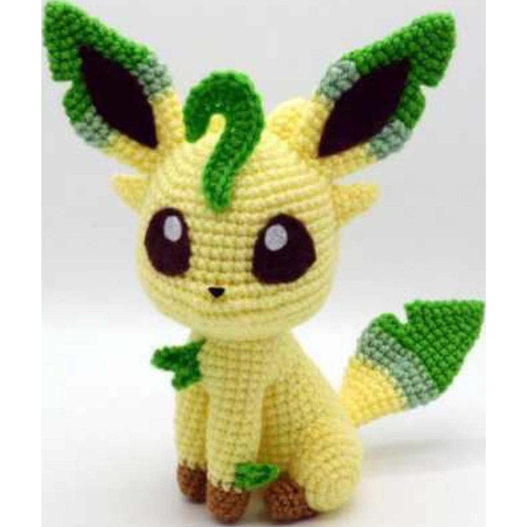 Chibi Leafeon Pokemon Amigurumi Crochet Pattern – DIY Children Toy - Etsy