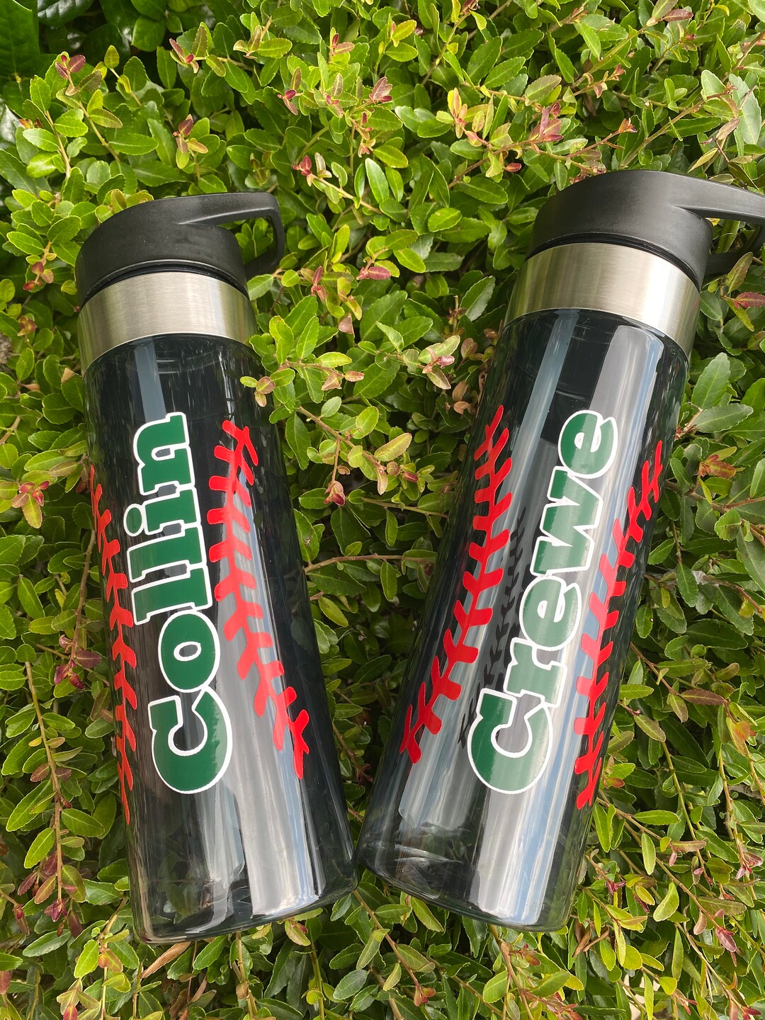 Baseball Water Bottle - Personalized Water Bottle - Baseball Team ...