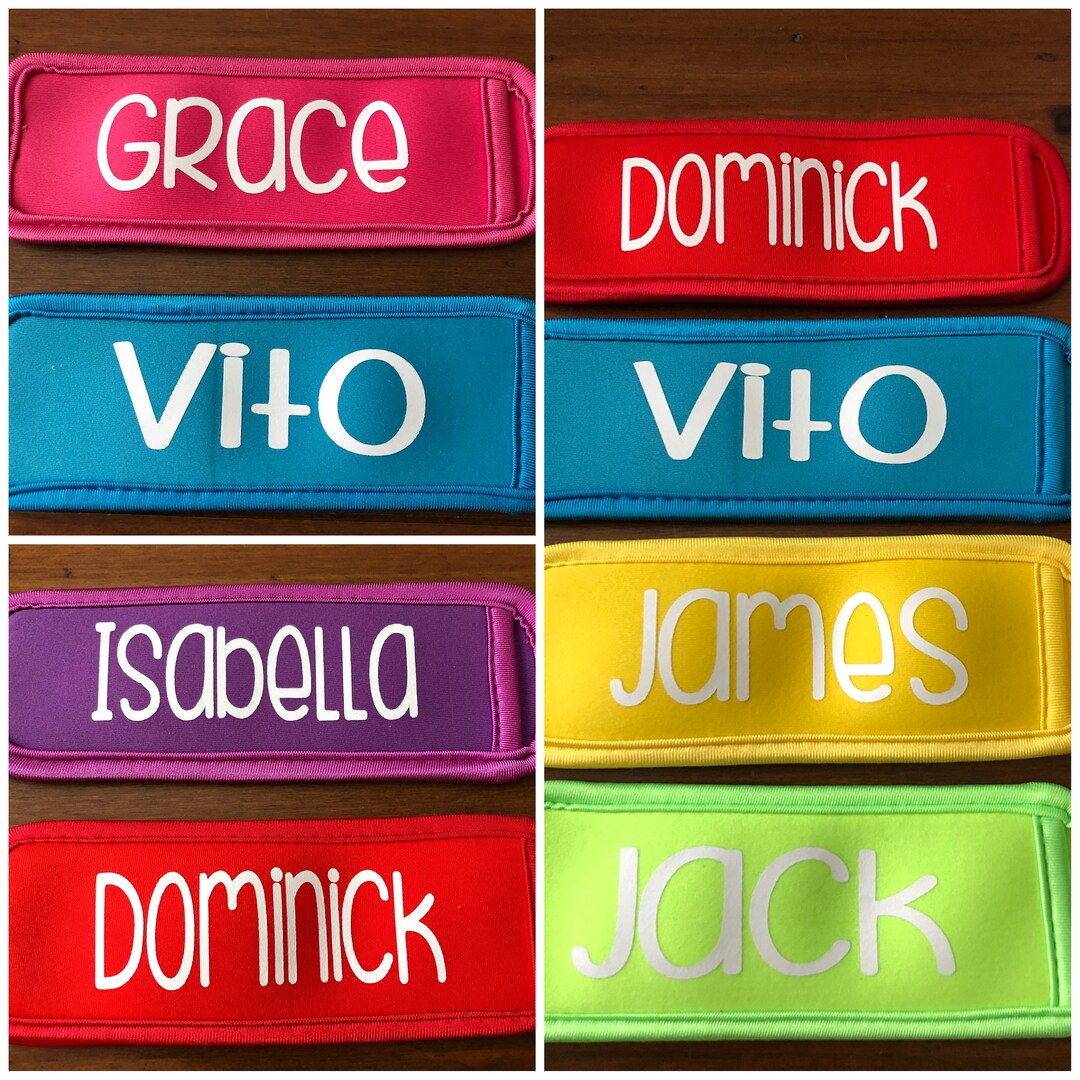 Personalized Ice Pop Holders - Ice Pops - Ice Pop Wraps - Party Favor ...