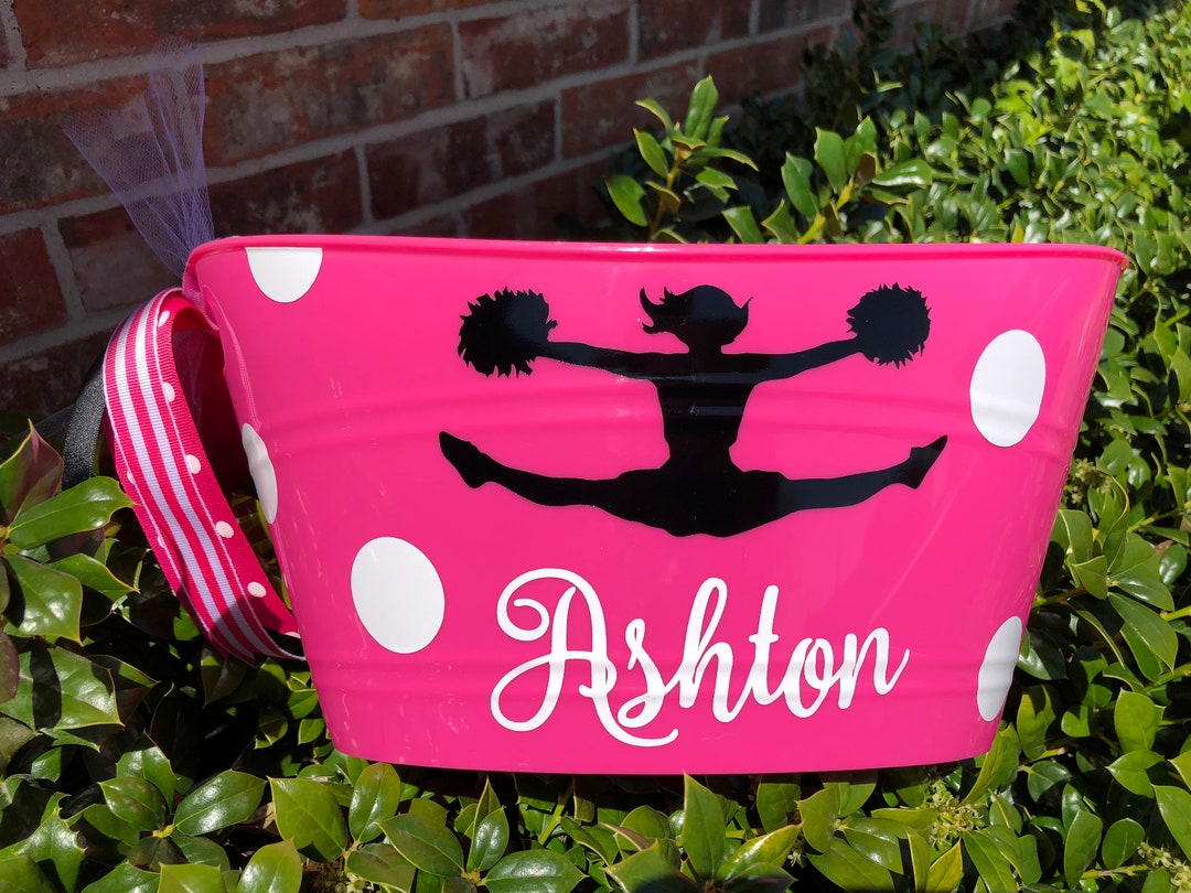 Personalized Easter Basket-best Cheer Gift-cheerleader-party Favor-team ...