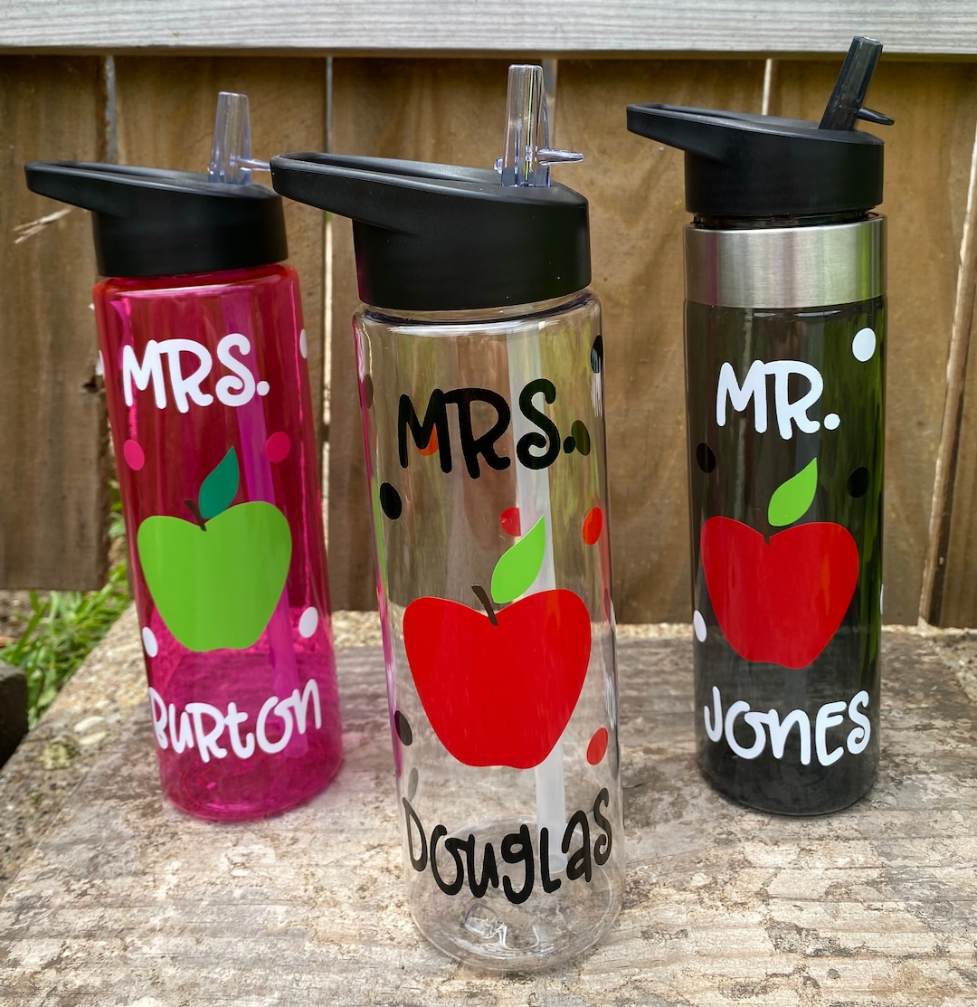 Personalized Water Bottle - Teacher Appreciation - Back to School ...