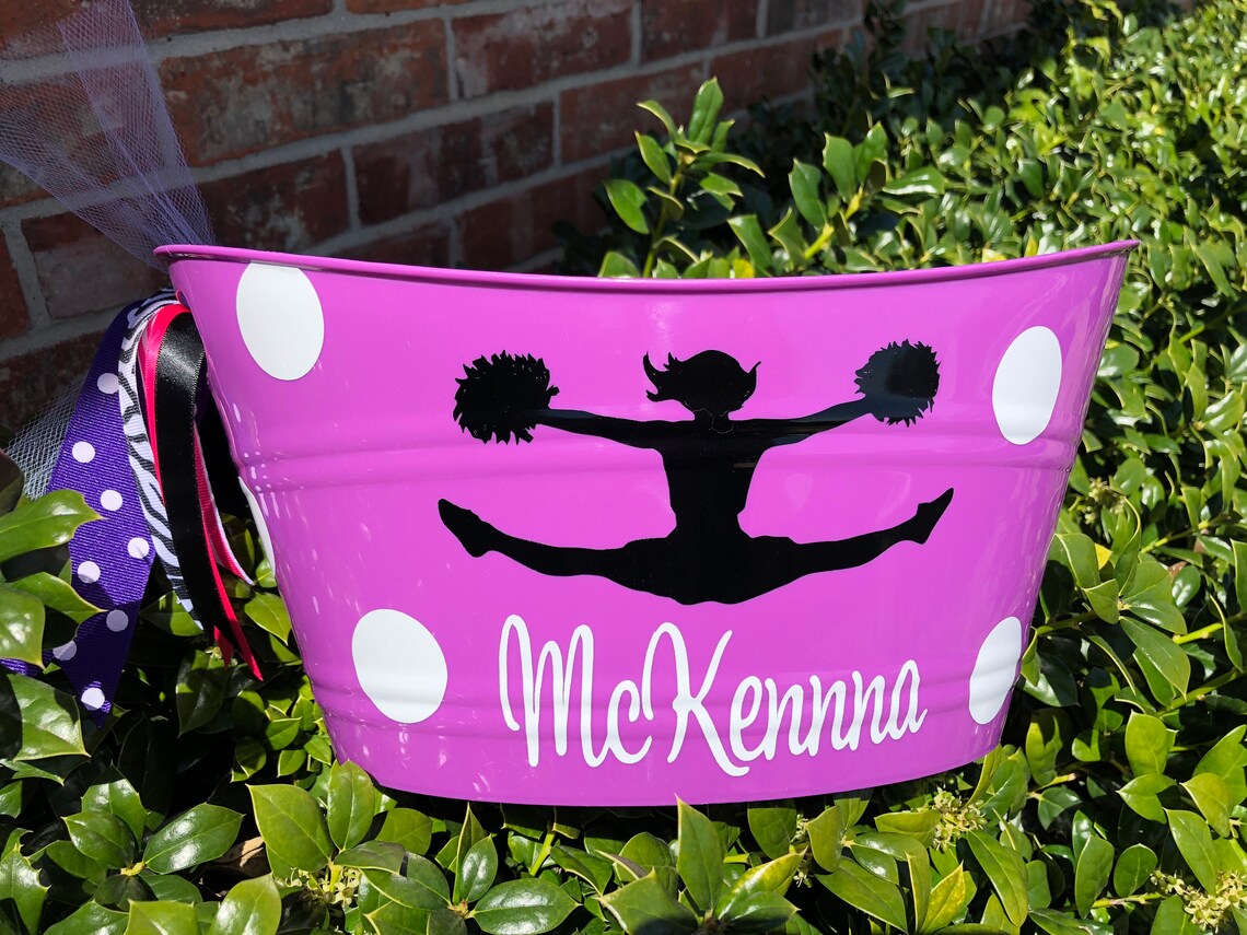 Personalized Easter Basket-best Cheer Gift-cheerleader-party | Etsy