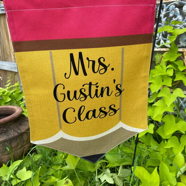 Teacher Appreciation Garden Flag - Etsy