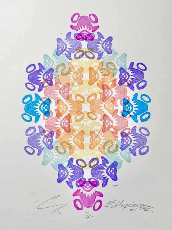 Grateful Dead Bears Poster