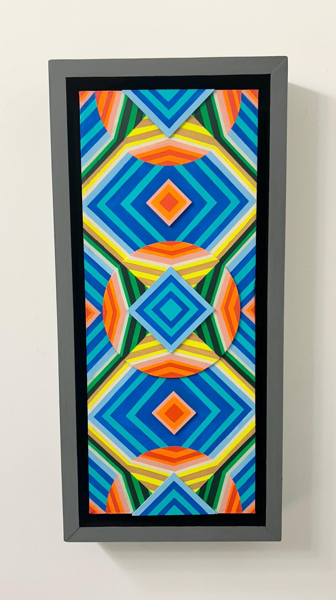 3D OP ART Painting - Etsy