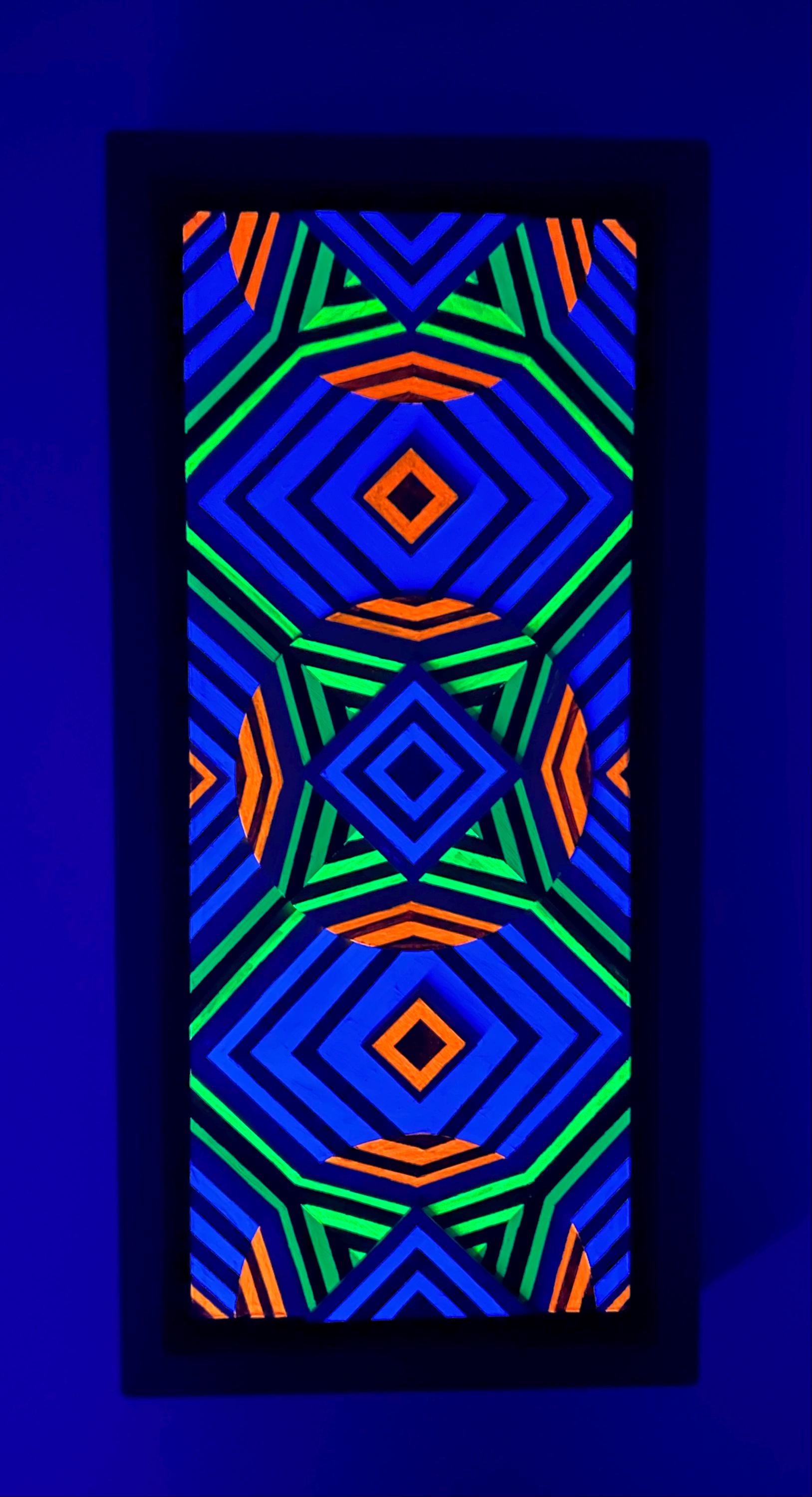 3D OP ART Painting - Etsy