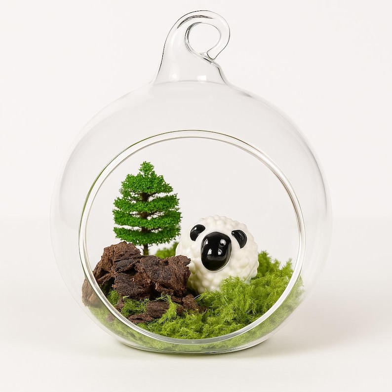 Miniature Glass Landscapes, Mini Glass Universe – Irish Landscape With ...