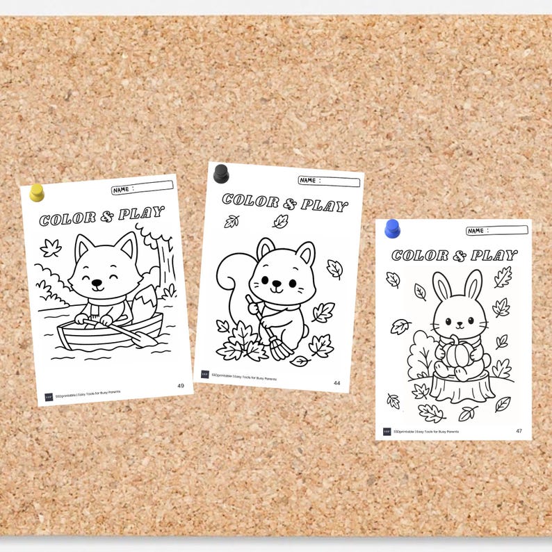 Autumn Coloring Worksheets for Kids | Fall Animals, Leaves & Harvest ...