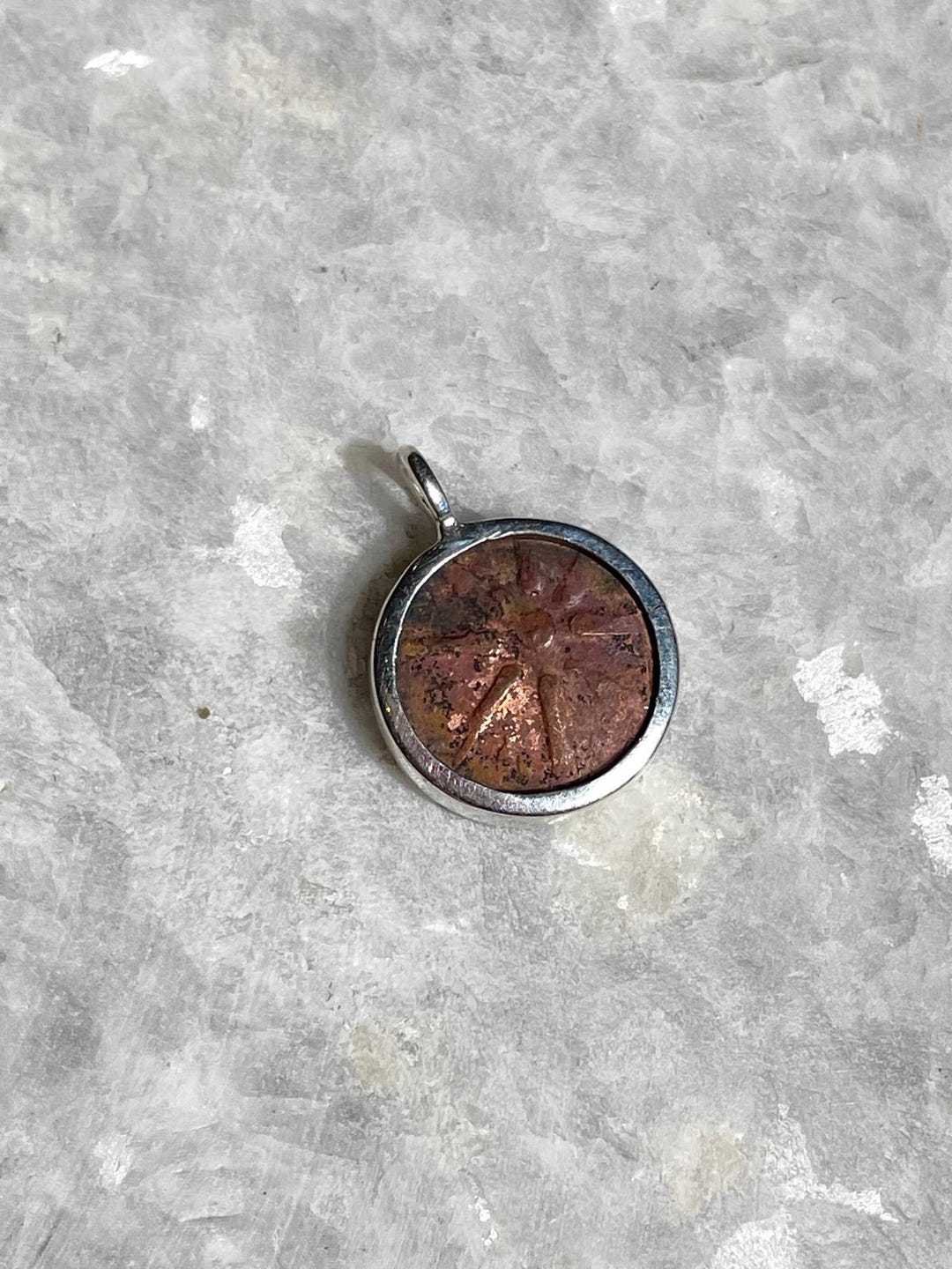 Sterling Silver Widow's Mite Coin Pendant, Holy Land Jewelry, Biblical ...