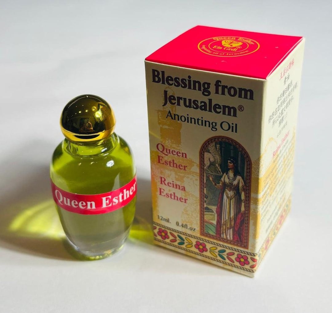 2X Anoiting Oil From Israel, Anointing Oil Bottle, Queen Esther ...