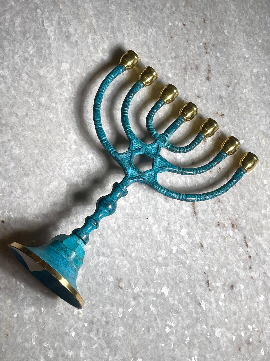 Menorah From Israel, Bar Mitzvah, Judaica Jewish Gift, Handmade Menorah ...