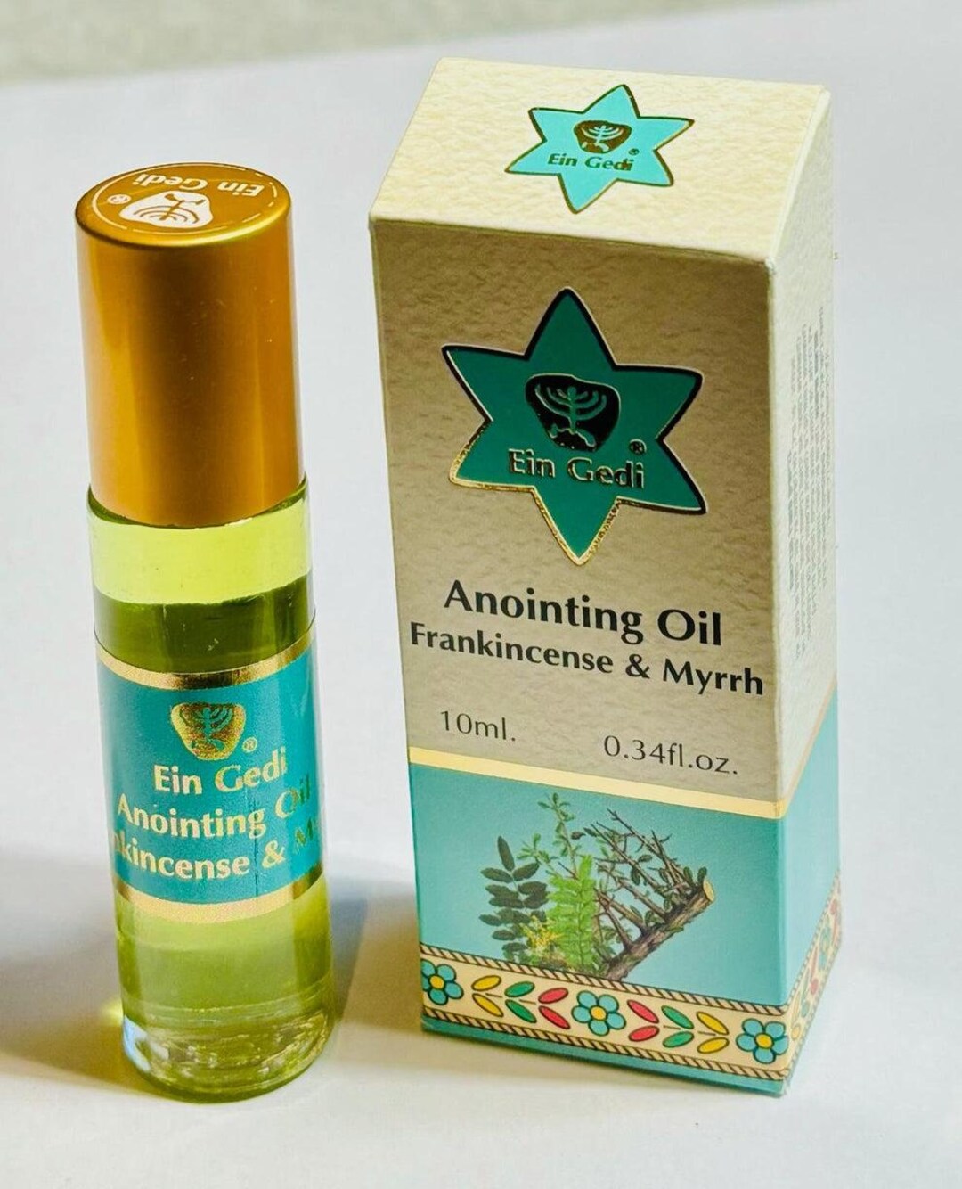 2X Roll on Anointing Oil From the Holyland, Anointing Oil Bottle ...