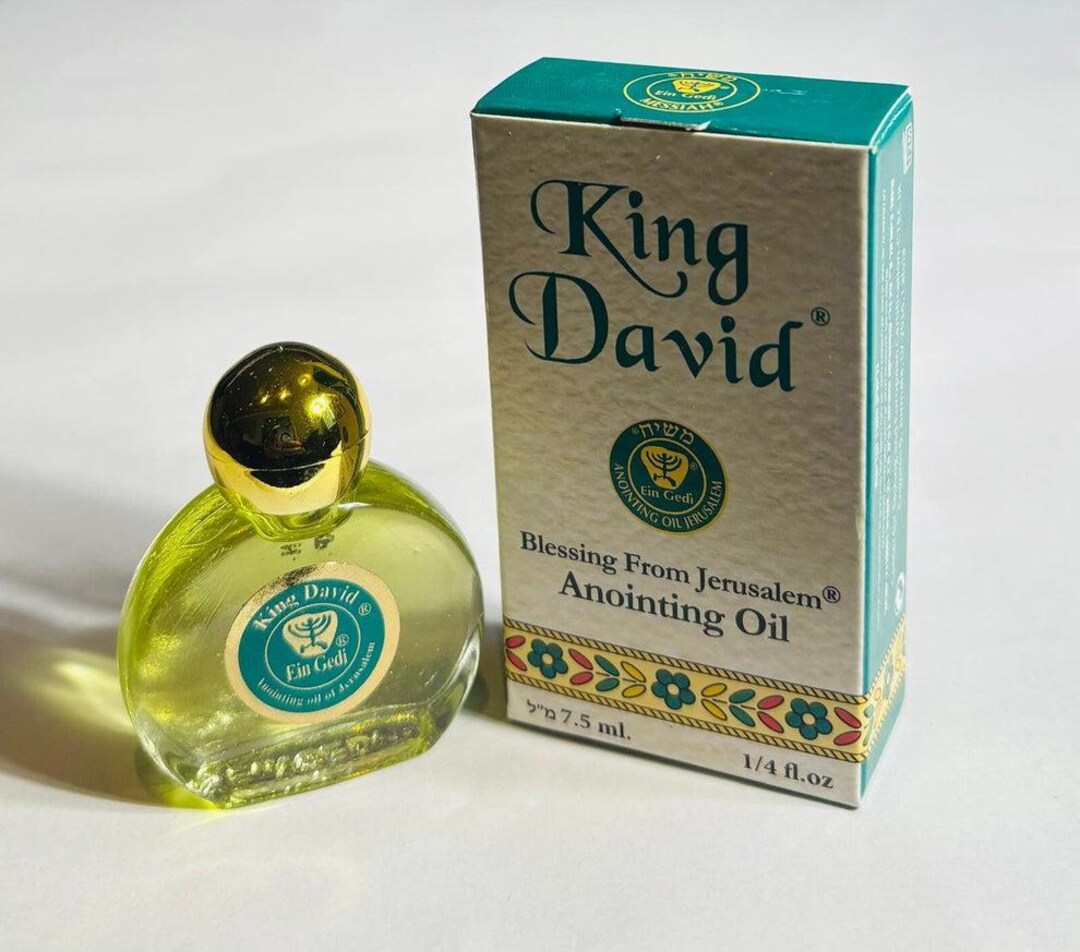 2X Anoiting Oil From Israel, Anointing Oil Bottle, King David Anointing ...