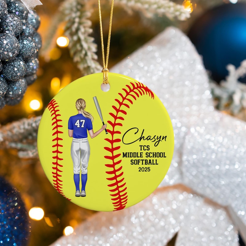 Softball Christmas - Etsy