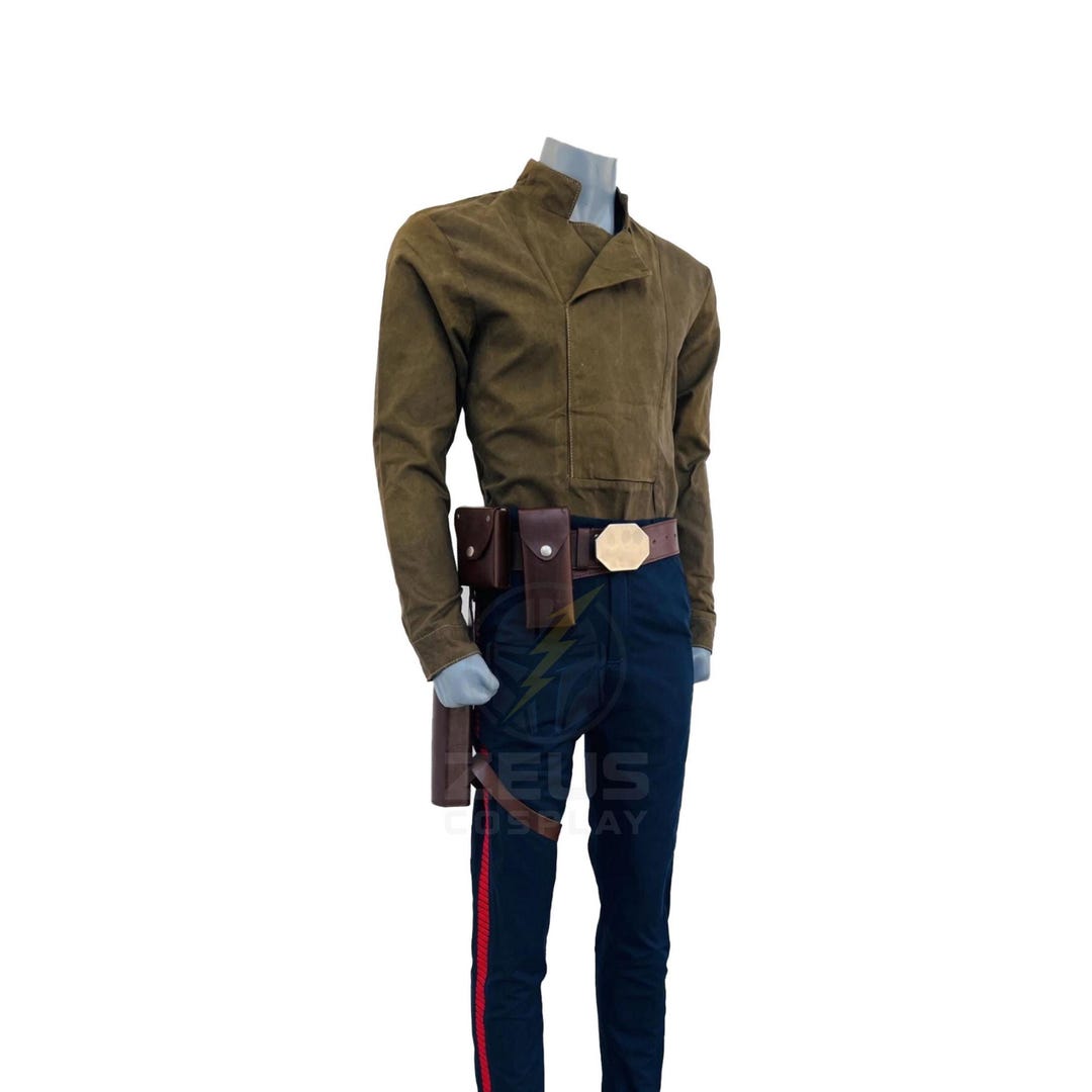 Han Solo Costume – Star Wars Cosplay Outfit for Men | Smuggler Jacket ...