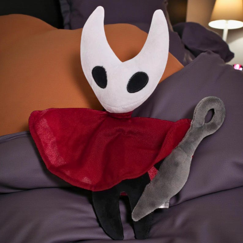 Handmade Hollow Knight Hornet Bell Beast Plushie Silksong Jumbo Gamer ...