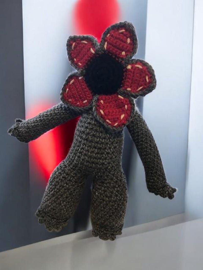 Demogorgon Amigurumi Crochet Pattern PDF | Stranger Monster Plush DIY Toy | Crochet Pattern ...