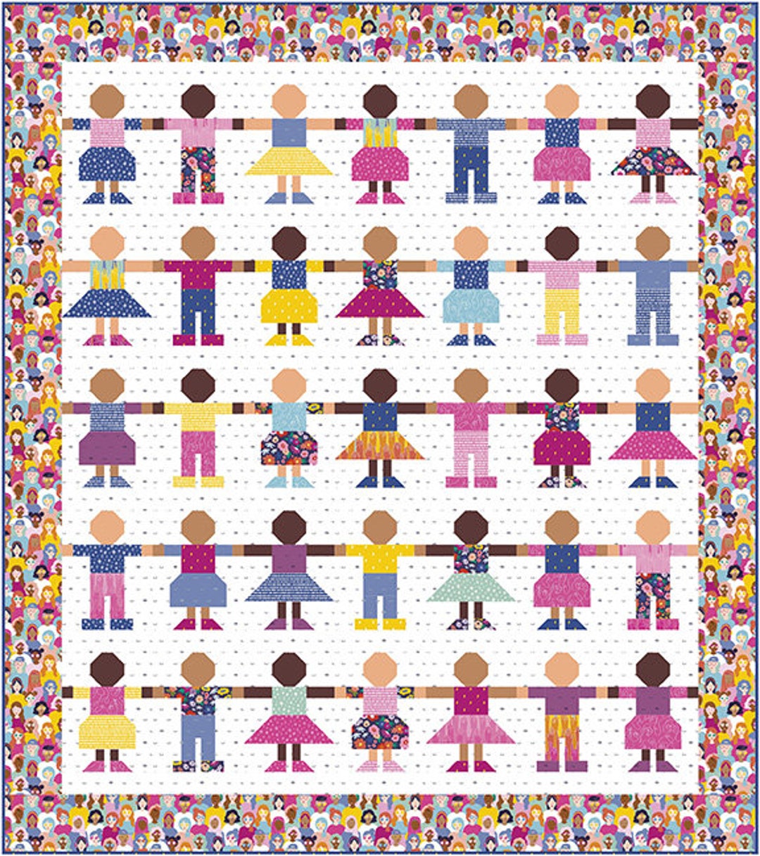 QUILT KIT: Love, Sweet Love Quilt Boxed Kit, Finishes at 56 X 64 ...