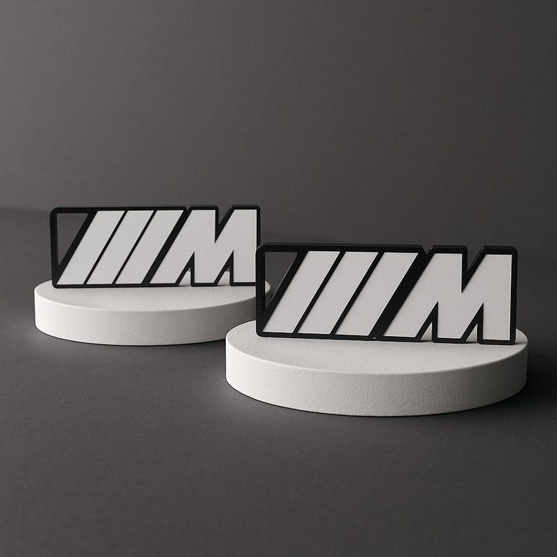 BMW M Logo Keychain – 3D Printed PETG Accessory - Etsy