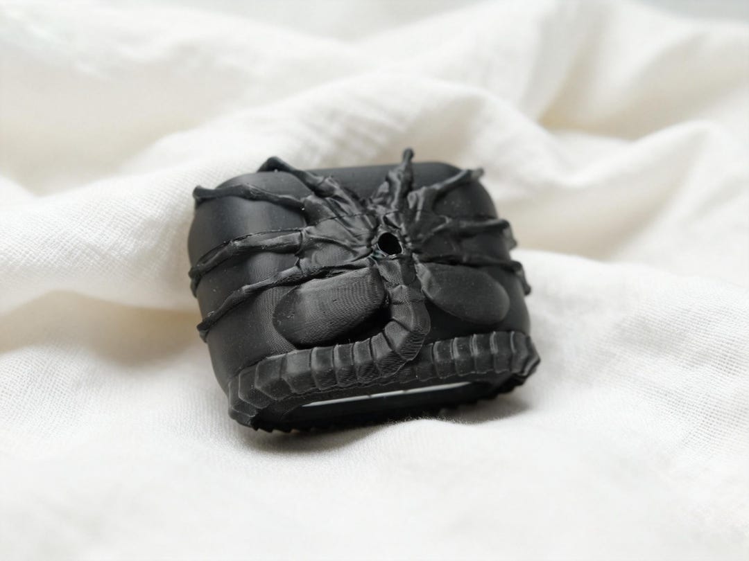 3D Printed Alien Facehugger Airpods Pro Case - Unique Protective Cover ...