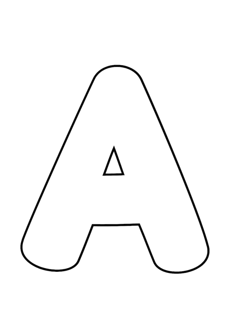 Printable Alphabet Letters Classroom Display Alphabet Tracing Alphabet ...