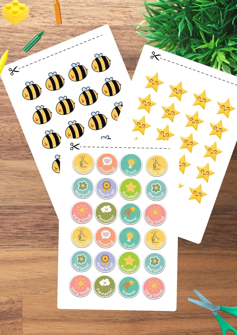 Printable Reward Chart for Kids Toddler Behavior Goal Chart Daily Chore ...