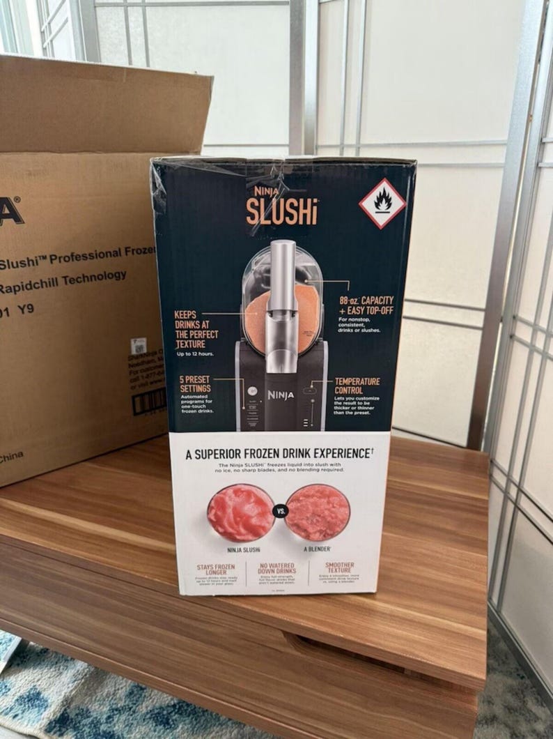 NEW | Shark Ninja | 88oz/72oz - Slushi 5-in-1 Professional Frozen Drink ...