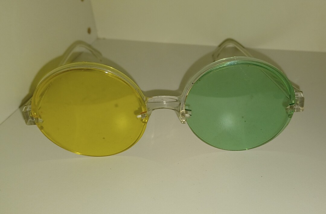 Vintage MOD MOD MOD Big Round Interchangeable Different Colored ...