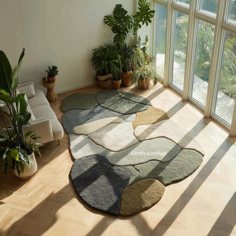 River Rock Rug - Etsy
