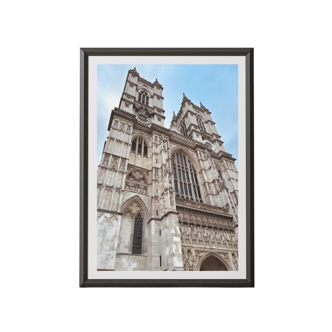 Westminster Abbey Print: London Architecture Photography, Gothic ...