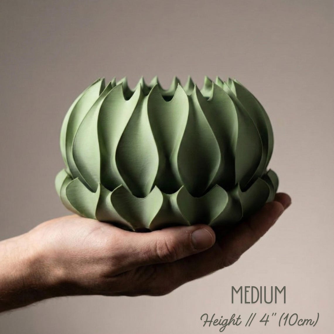 Indoor Planter Pot Modern | Sculptural Plant Pot | 3D Printed ...