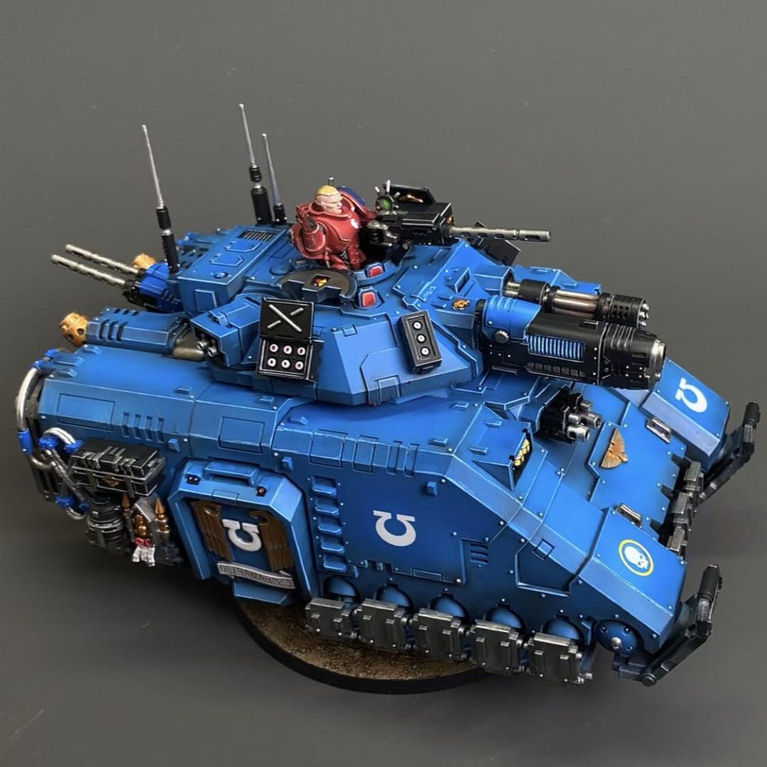 Primaris Repulsor Executioner Space Marines Warhammer 40k Ultramarines ...