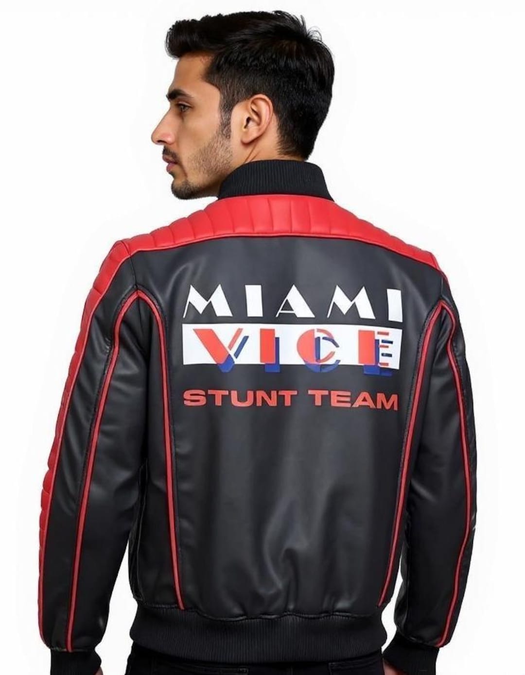 The Fall Guy Miami Vice Stunt Team Ryan Gosling Leather Jacket - Etsy