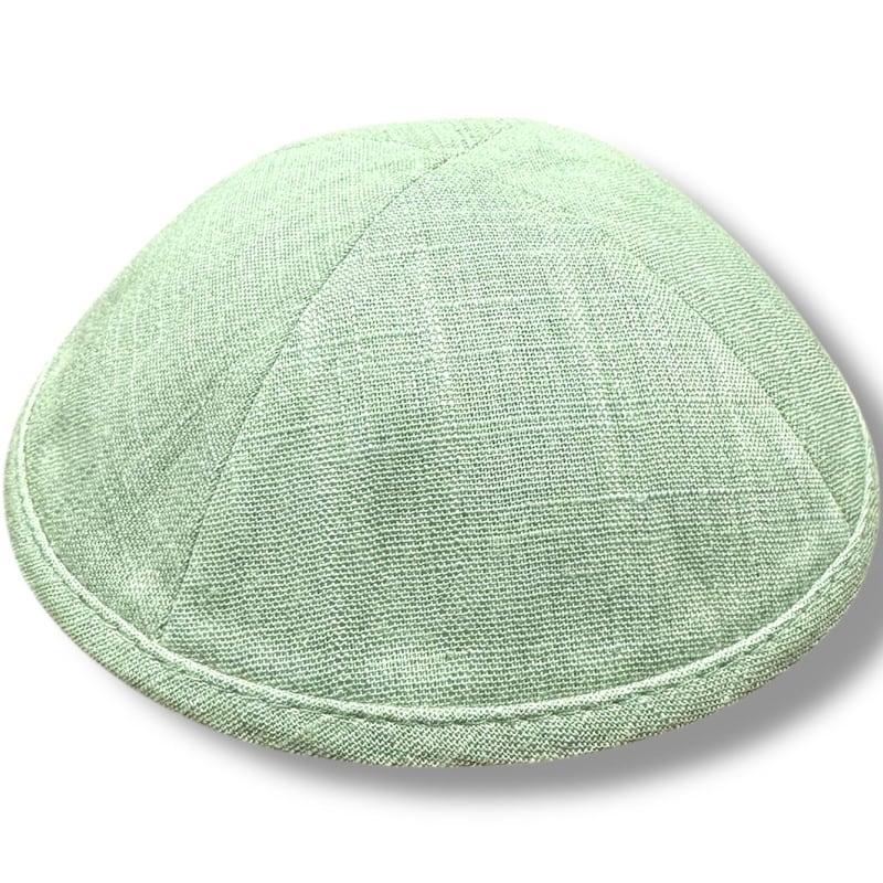 Linen Kippah Wedding - Etsy