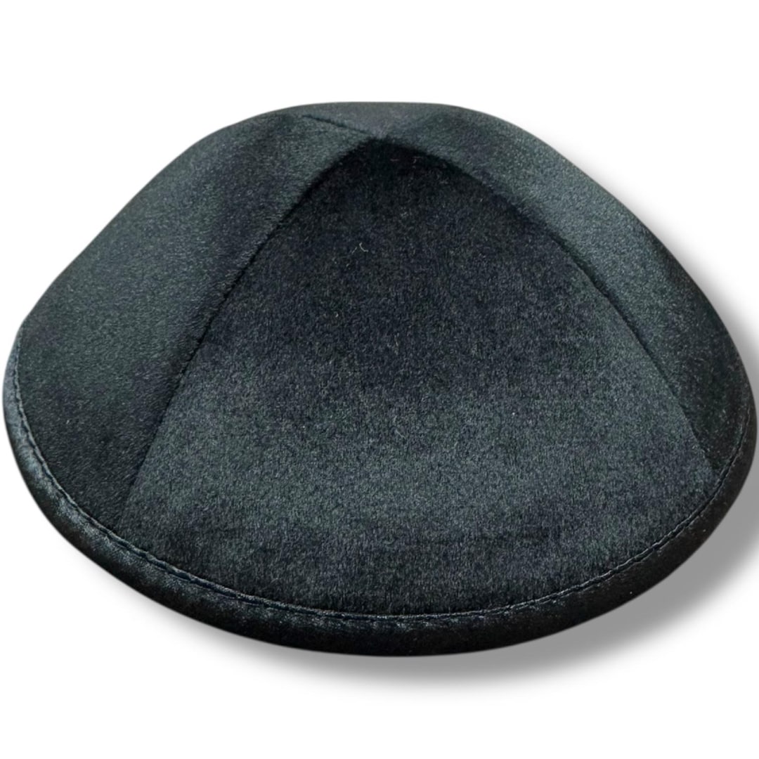 Custom Velvet Kippah Bulk: Personalized Yarmulke With Clip, Jewish ...