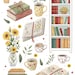 Book Lover Digital Stickers | Cozy Reading Journal Stickers for ...