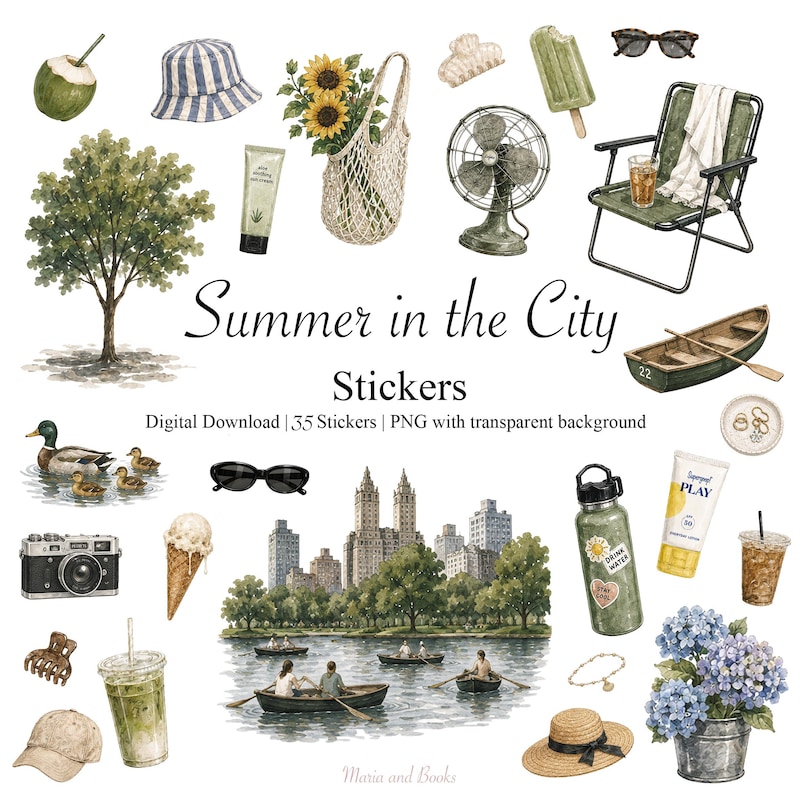 Aesthetic Nyc Stickers - Etsy