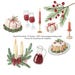 Christmas Dinner – 50 PNG Sticker Pack - Etsy