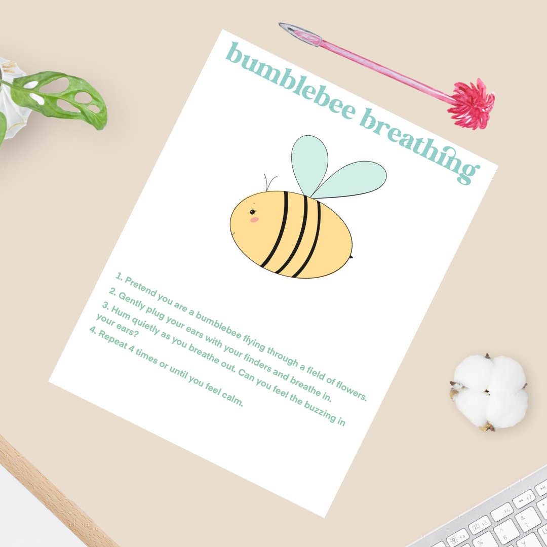 Bumblebee Breathing, Breathing Techniques, Breathing Technique for Kids ...