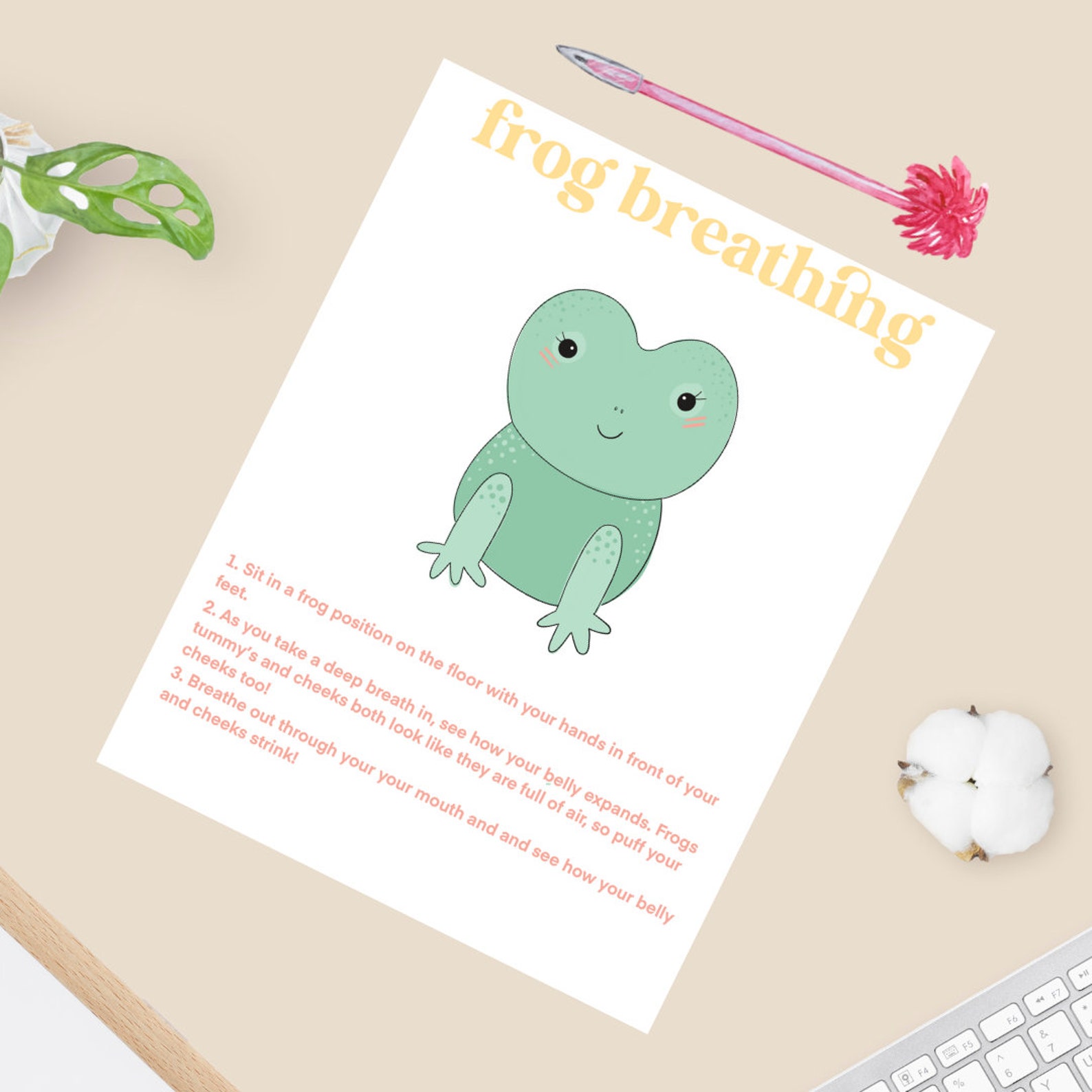 Frog Breathing, Breathing Techniques, Breathing Technique for Kids ...