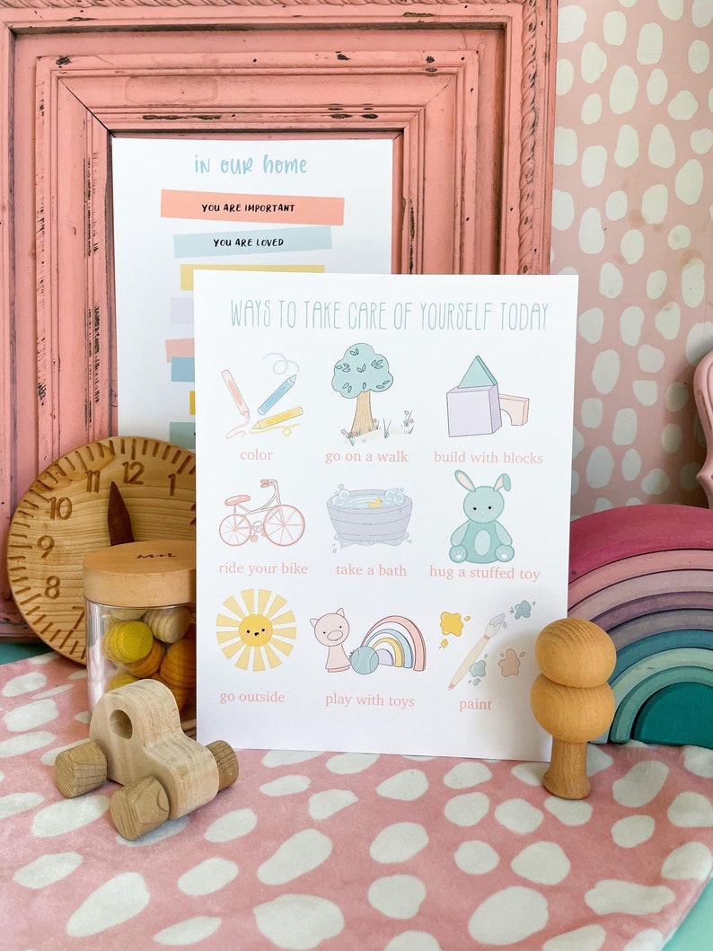 Ways to Take Care of Yourself Today Kids Version, Children, PDF ...