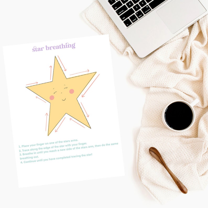 Star Breathing, Breathing Techniques, Breathing Technique for Kids ...