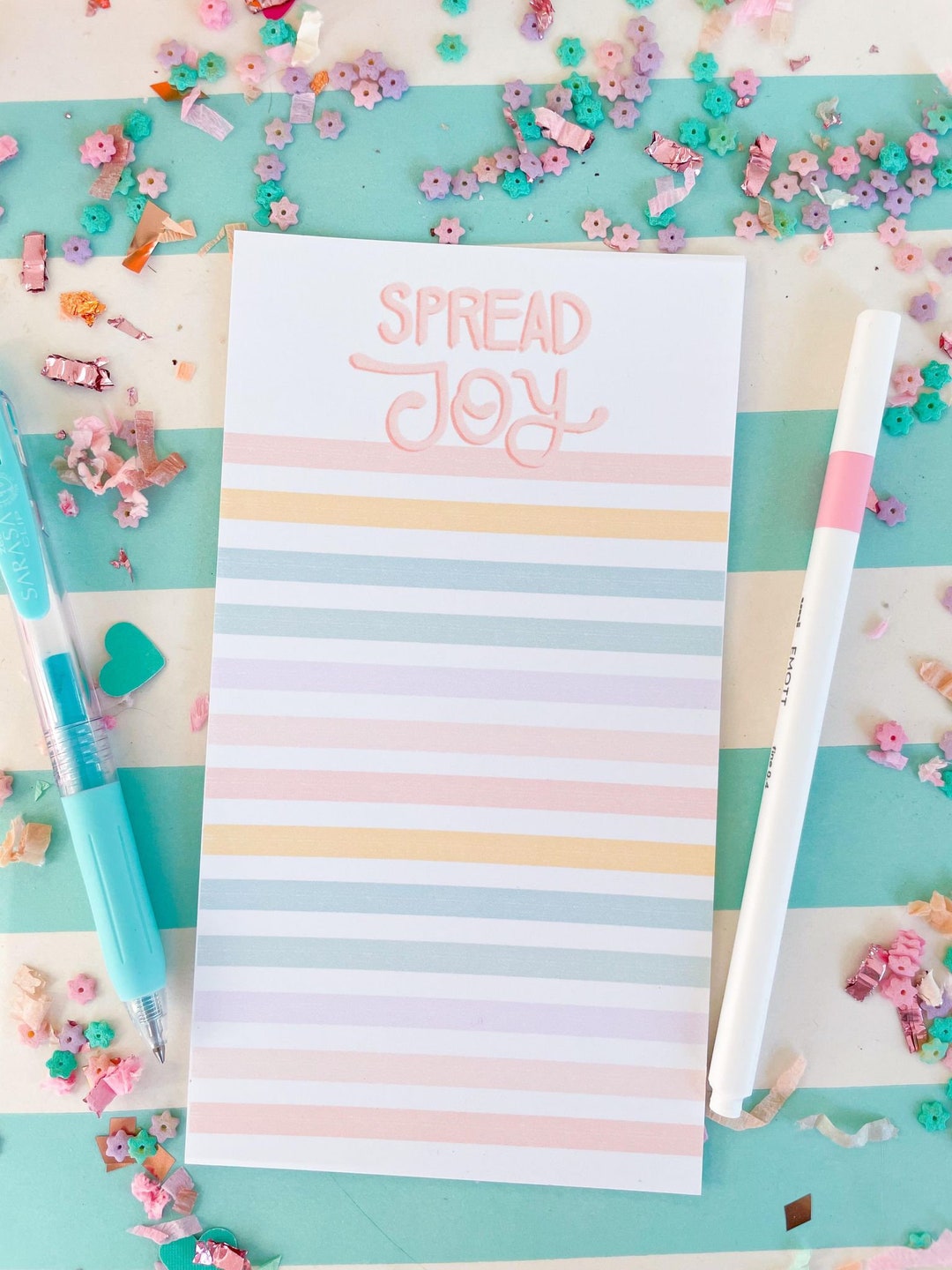 4x7 Spread Joy Notepad - Etsy