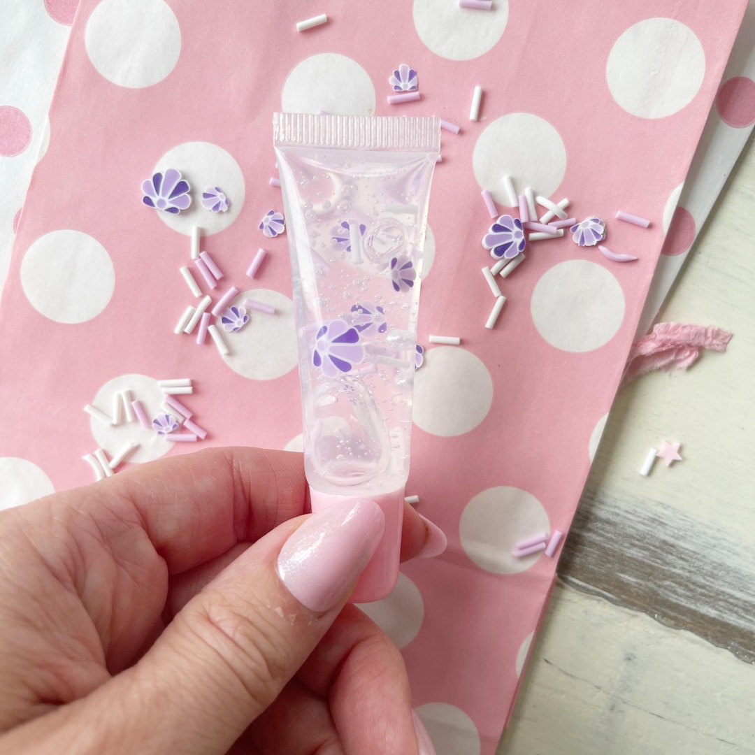 Lavender Seashell Tube Lip Gloss - Etsy