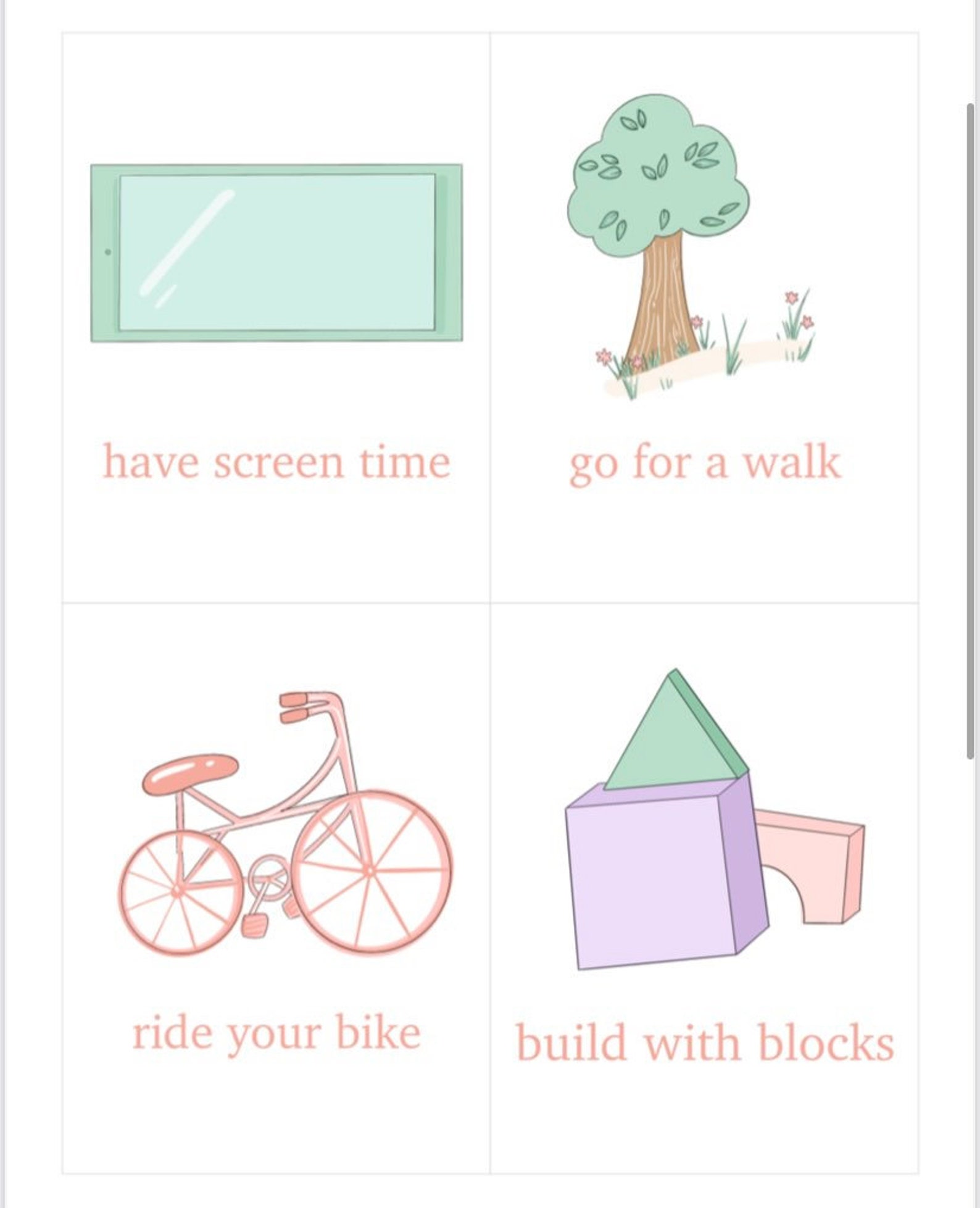 Ideas of Things to Do Cards for Kids Set of 16 Printable - Etsy